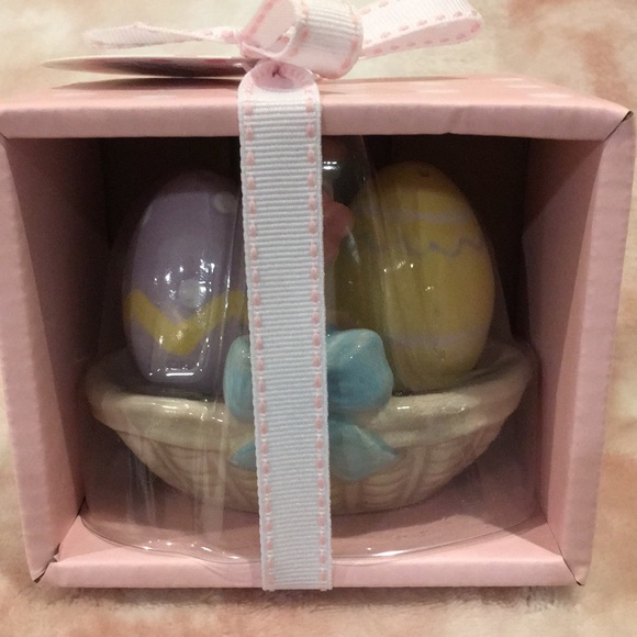 Blue Sky Clayworks | Kitchen | Easter Spring Ceramic Easter Basket With ...